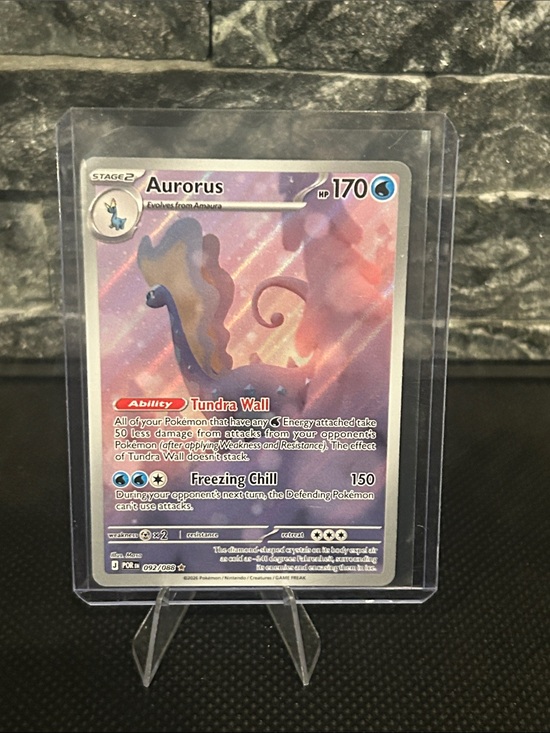 Pokemon | Toys | Pokemon Aurorus Illustration Rare Holo 84080 From ...